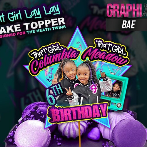 That Girl Lay Lay 'ultimate' Cake Topper - Etsy