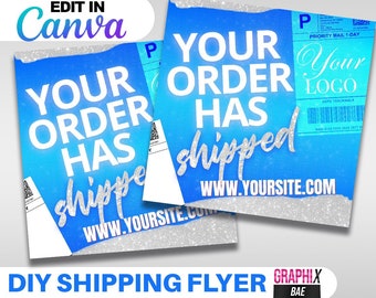 Your Order Has Shipped Template - Etsy