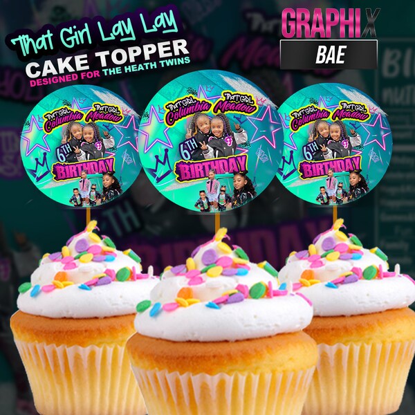 That Girl Lay Lay Cake Topper - Etsy Canada