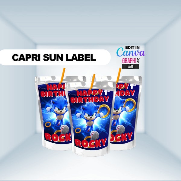 Sonic the Hedgehog Snacks - Etsy