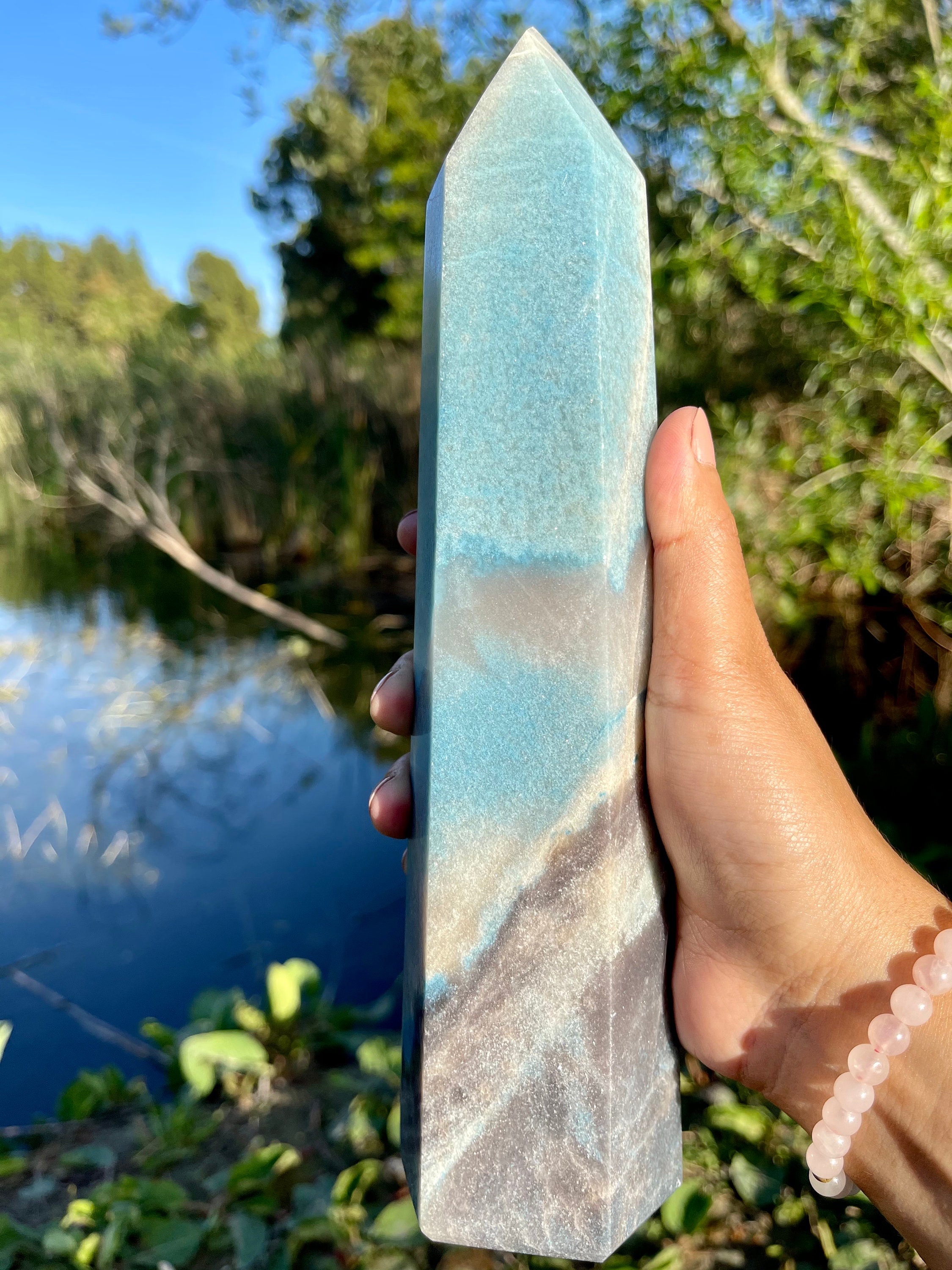 Troilite Tower Generator Gemstone Healing Crystal Energy | Etsy