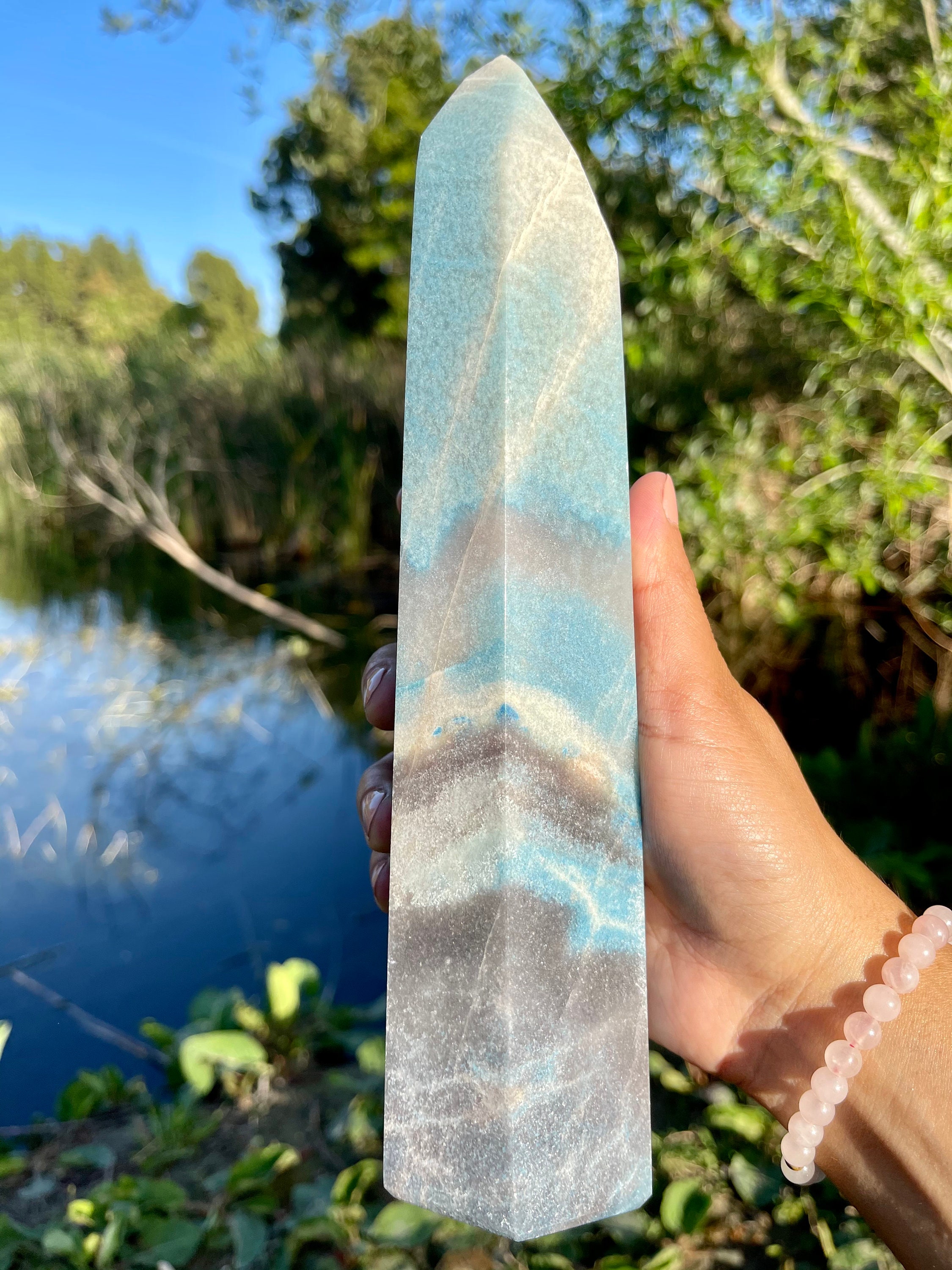 Troilite Tower Generator Gemstone Healing Crystal Energy | Etsy