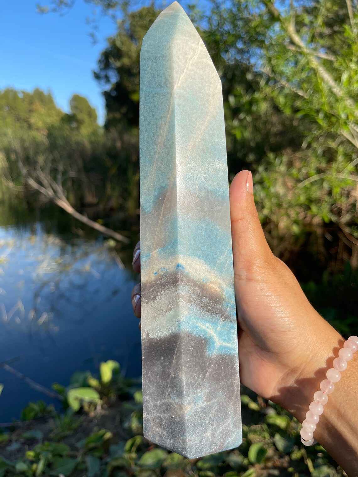 Troilite Tower Generator Gemstone Healing Crystal Energy | Etsy