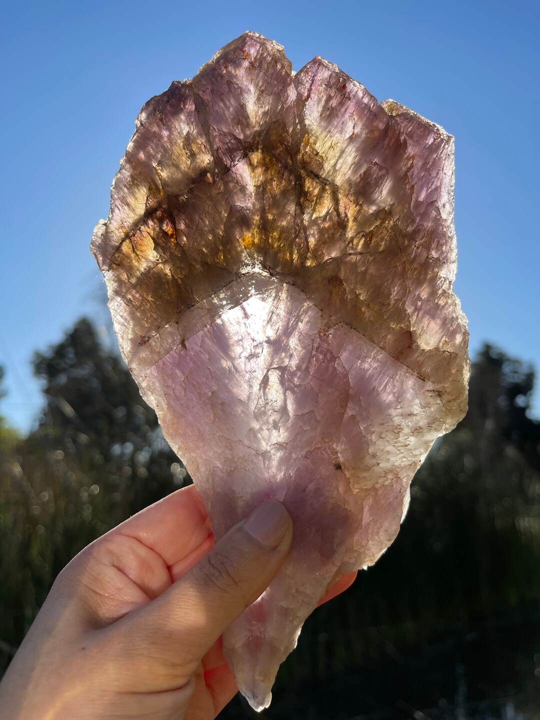 Sacred Seven Minerals in One Stone - Slab - Slice | Super Seven ...