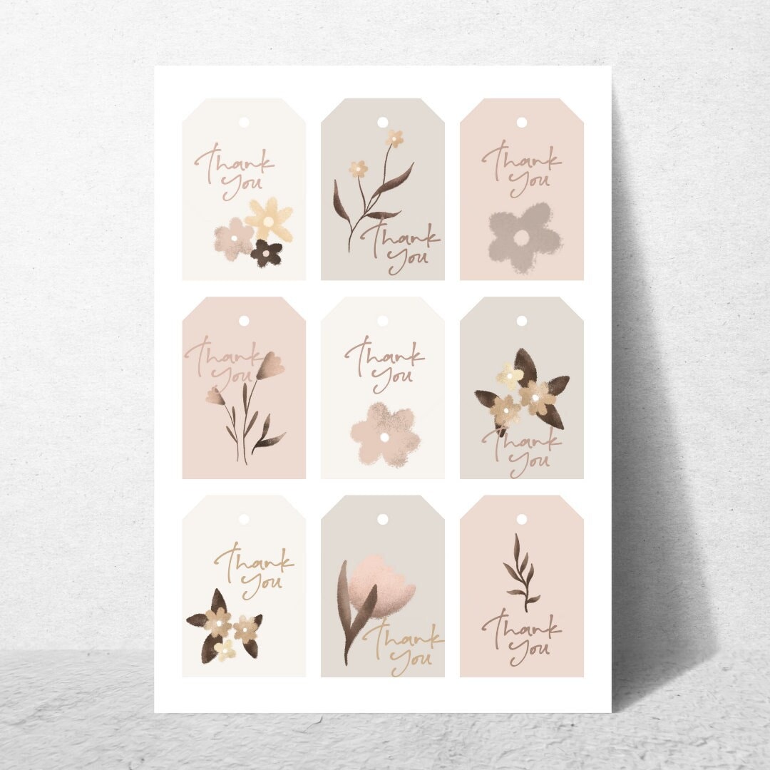 Labels to Print / Labels for Gift Packages - Etsy