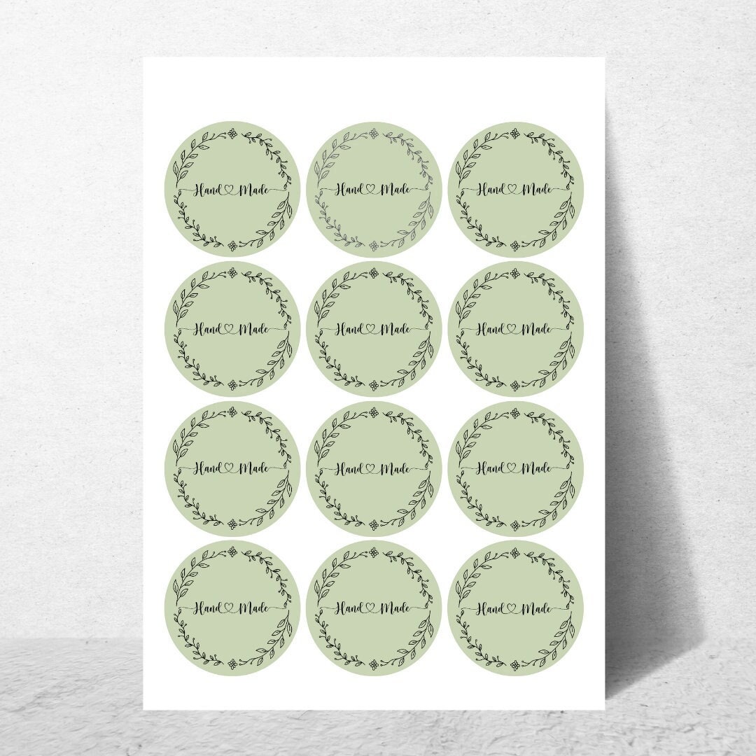 Labels to Print / Handmade Labels for Crafts Craft Gifts - Etsy