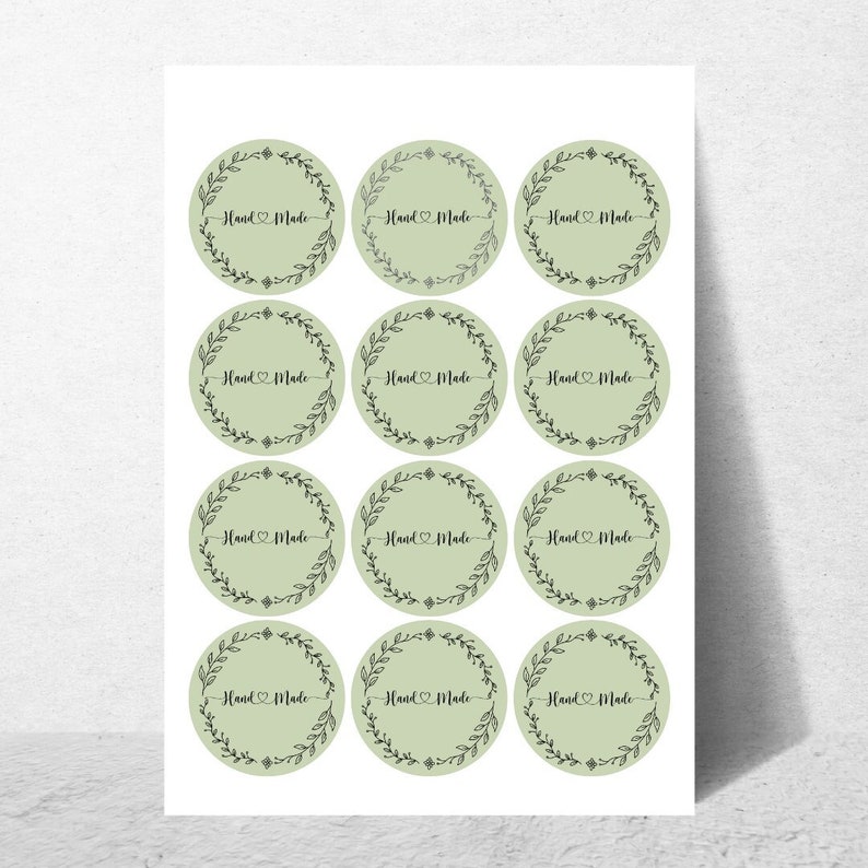 Labels to Print / Handmade Labels for Crafts Craft Gifts - Etsy