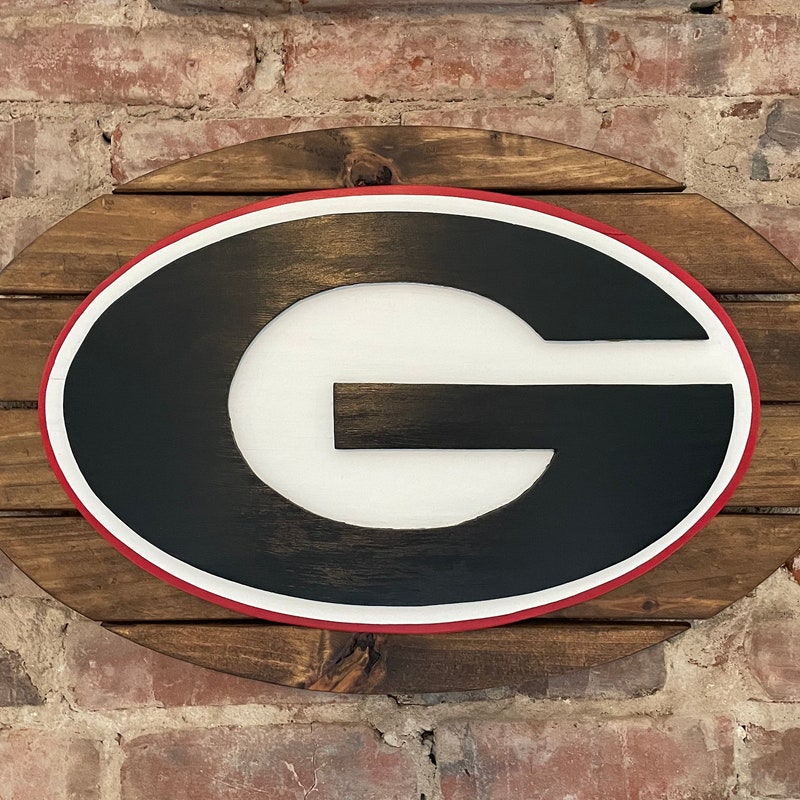 Georgia Bulldog Logo - Etsy