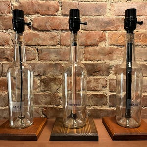 Custom Maker’s Mark Bourbon Whisky Bottle Lamp - Etsy