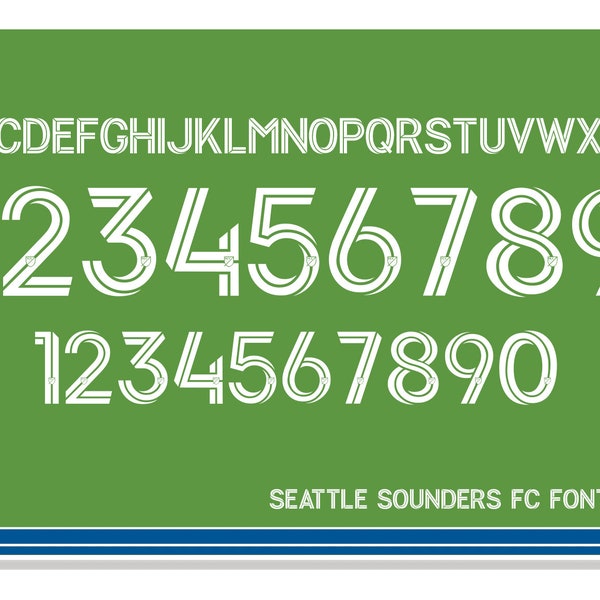 Messi Jersey Font - Etsy