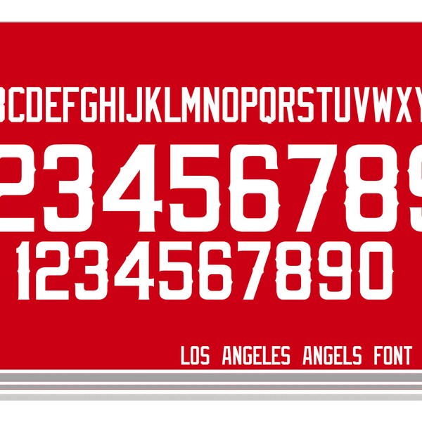 Los Angeles Font - Etsy