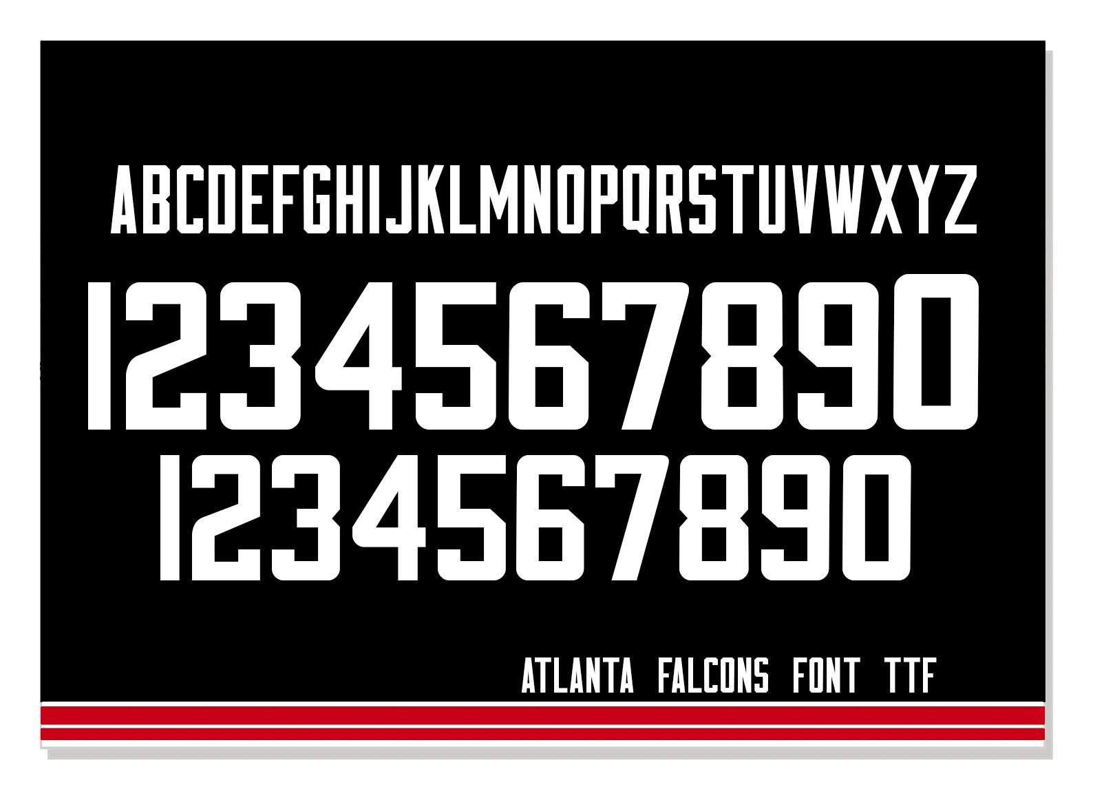 Atlanta Falcons Font
