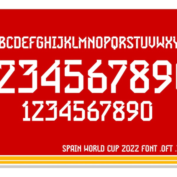 Jersey Font Barcelona - Etsy
