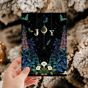 Choose Your X-mas Card Pack, Assorted Witchy Christmas Cards, 4"x6 ...