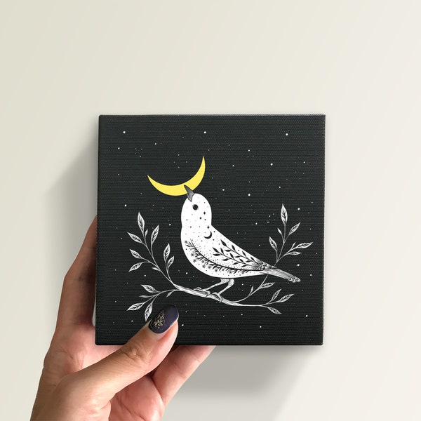 Mini Canvas Painting - Etsy