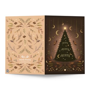 Choose Your X-mas Card Pack, Assorted Witchy Christmas Cards, 4"x6 ...