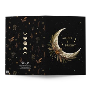 Choose Your X-mas Card Pack, Assorted Witchy Christmas Cards, 4"x6 ...