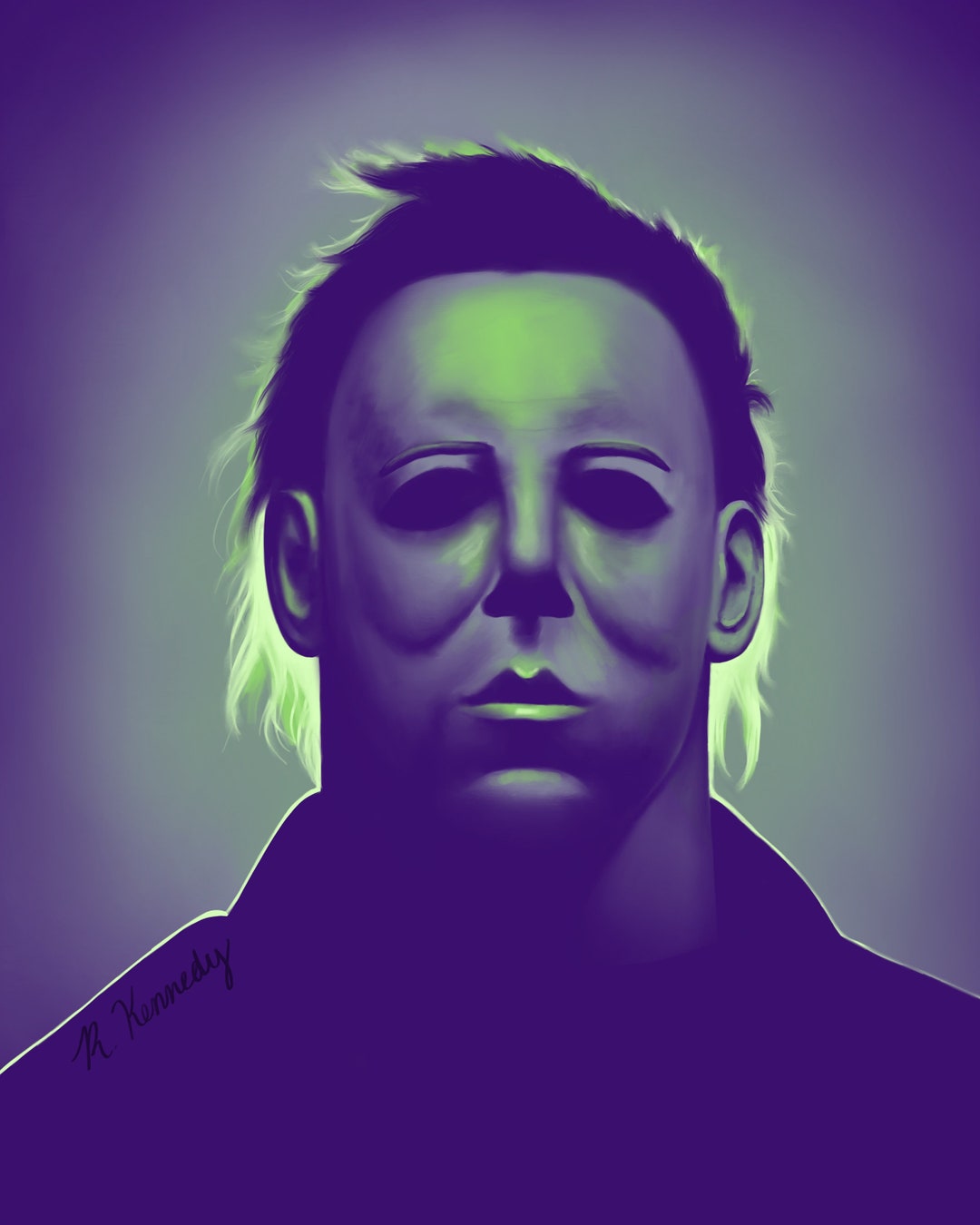 8x10 In. Michael Myers Print digitally Signed - Etsy