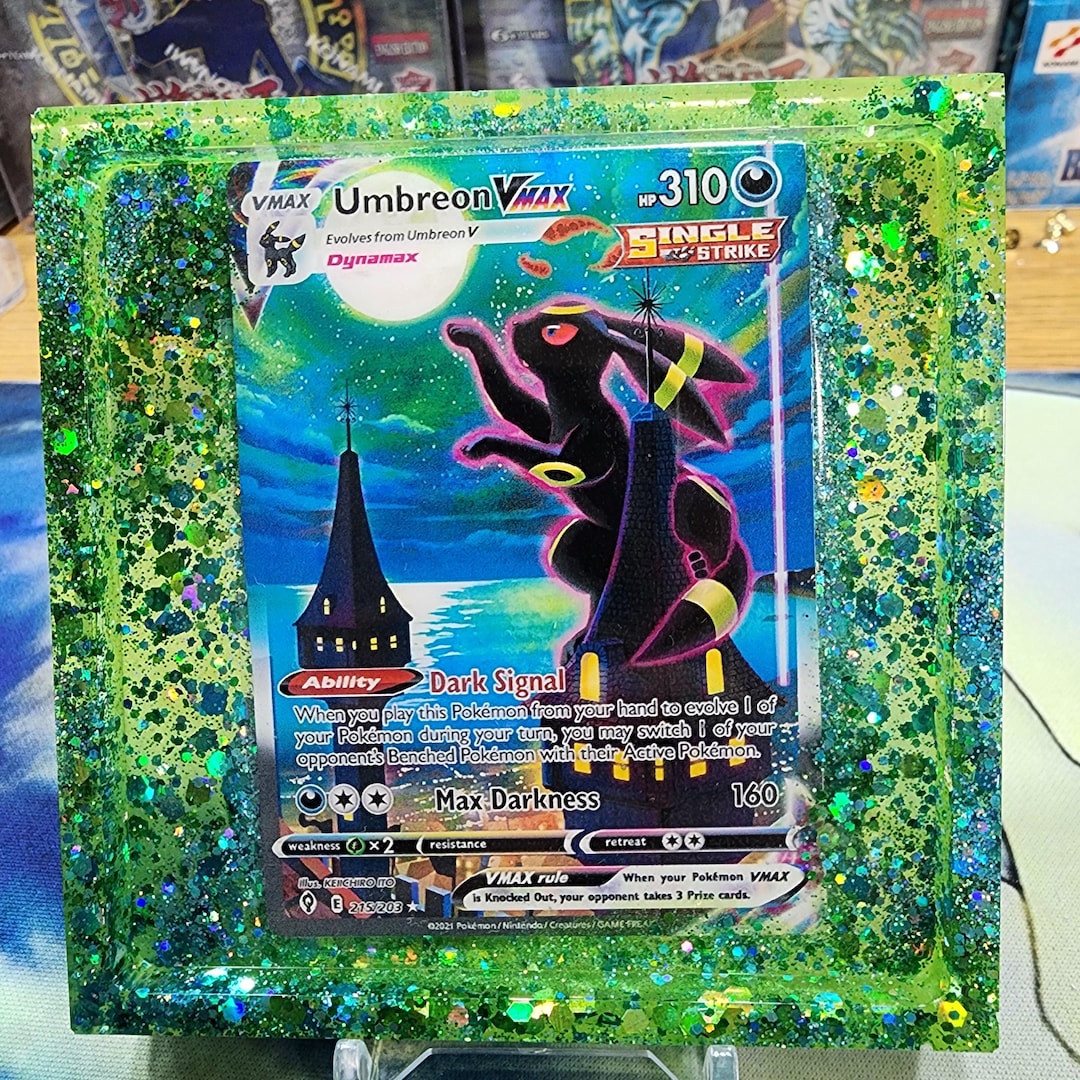 Umbreon Vmax Alt Art 215/203 Moonbreon Coaster - Etsy