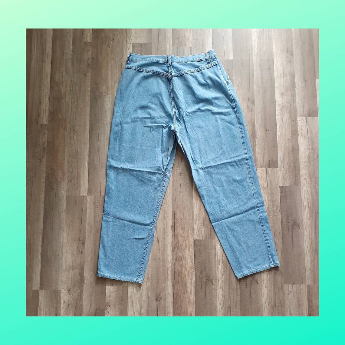 Vintage Lee Jeans No Back Pocket Sz 16 - Etsy