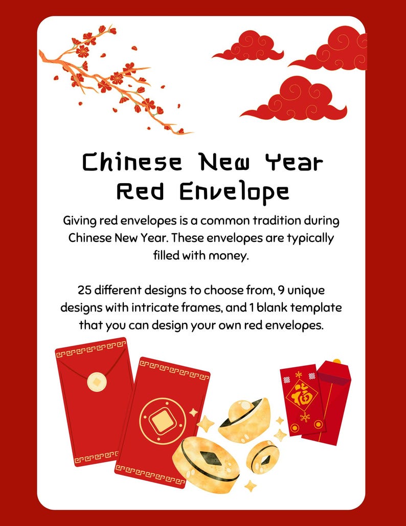 Celebrate Chinese New Year With Chinese Red Envelope Craft - 25 Designs ...