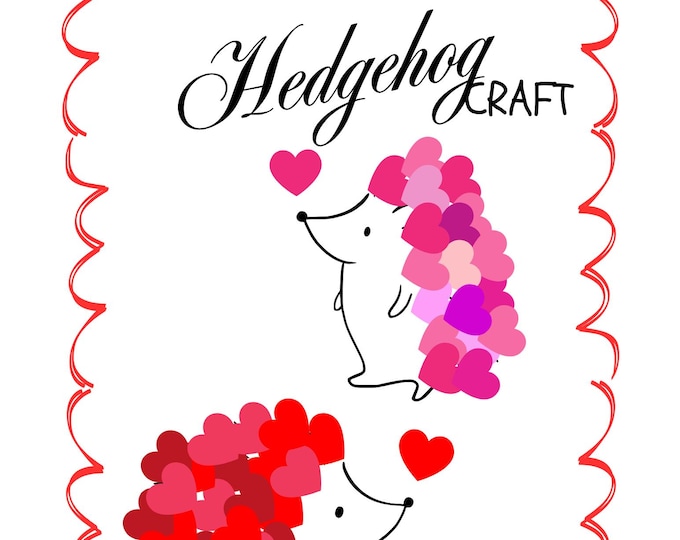Spike-tacular, Adorable Valentine's Day / Friendship Day Hedgehog Craft ...