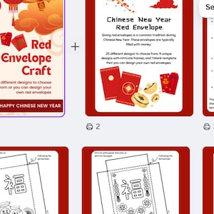 Celebrate Chinese New Year With Chinese Red Envelope Craft - 25 Designs ...