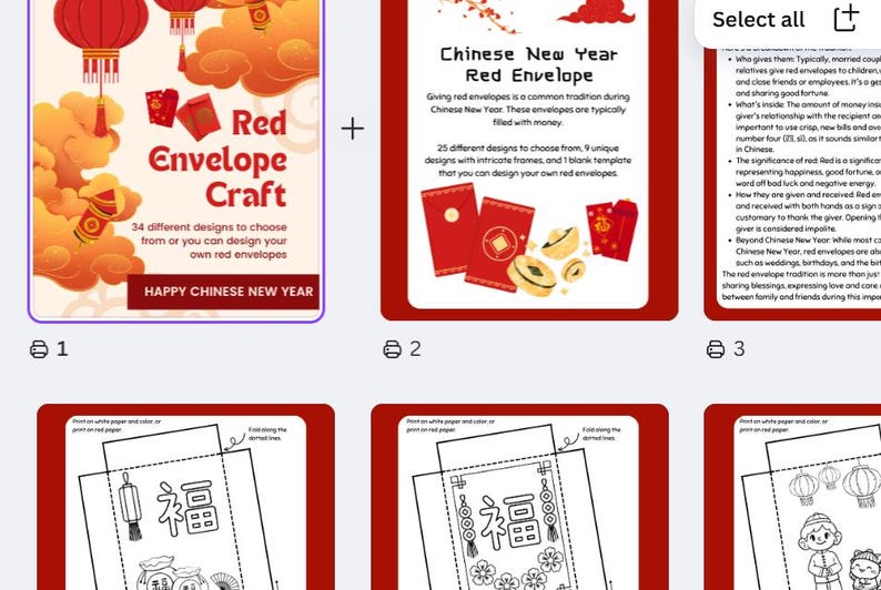 Celebrate Chinese New Year With Chinese Red Envelope Craft - 25 Designs ...