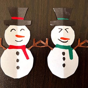Fun Snowman Chain Craft | Special Snowman Christmas Craft | Paper ...
