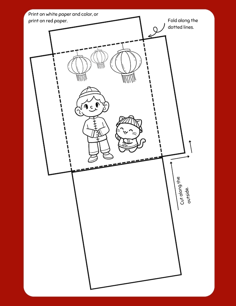 Celebrate Chinese New Year With Chinese Red Envelope Craft - 25 Designs ...