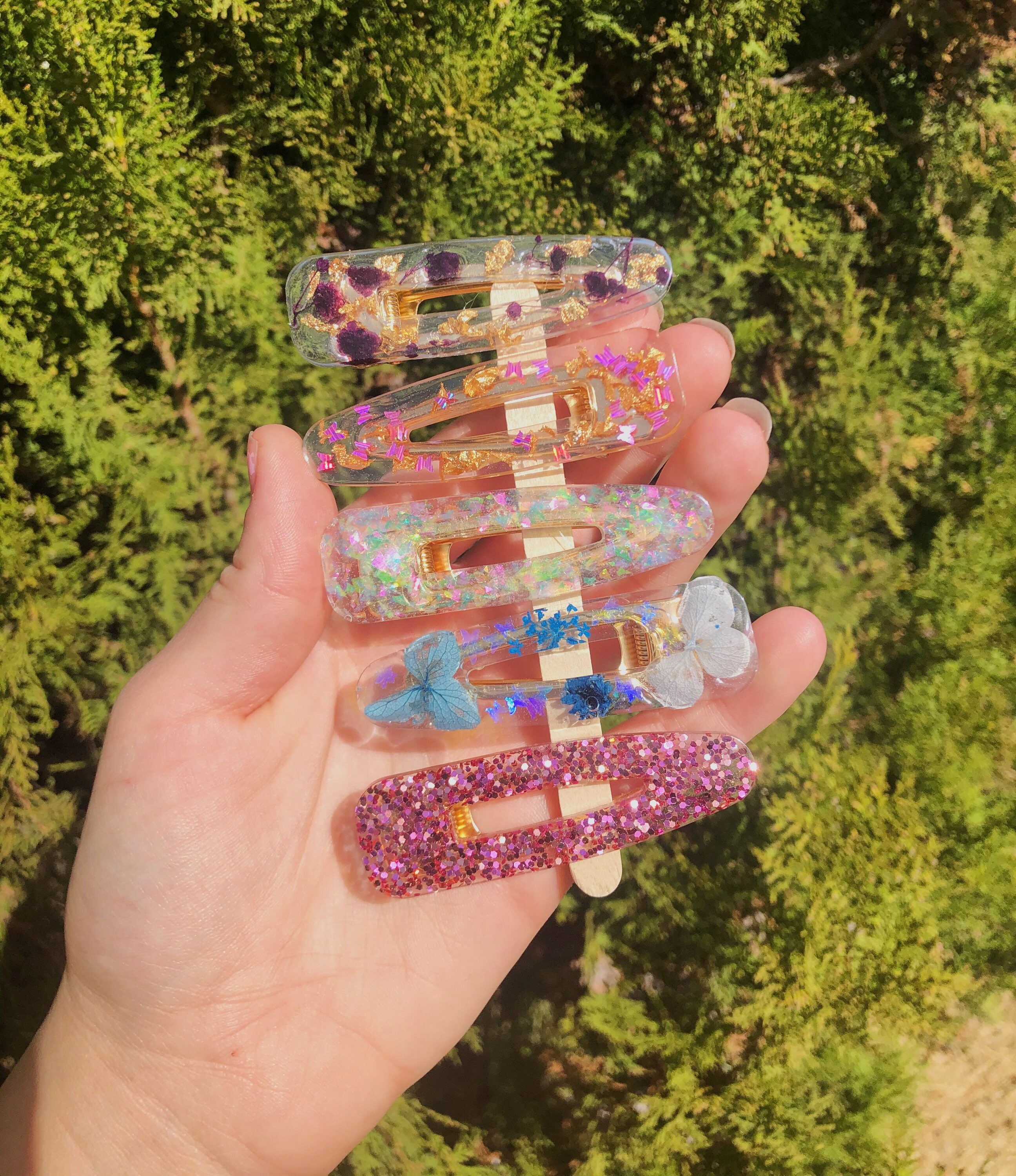 Clips de resina personalizables | Etsy