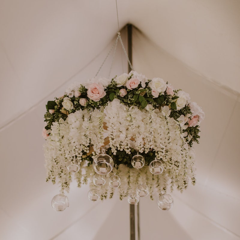 Flower Chandelier - Etsy