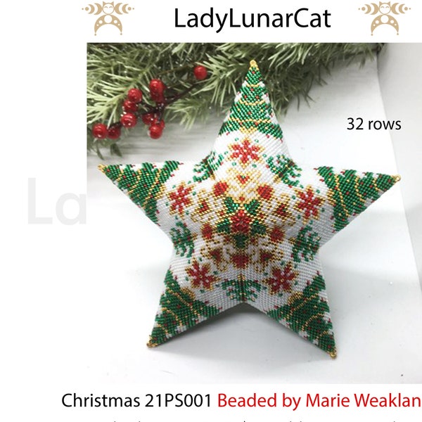 Beaded Star Pattern - Etsy