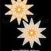 Peyote 2 Drop Star Pattern for Beading - Veresen 23PS2D010 10 Rows ...
