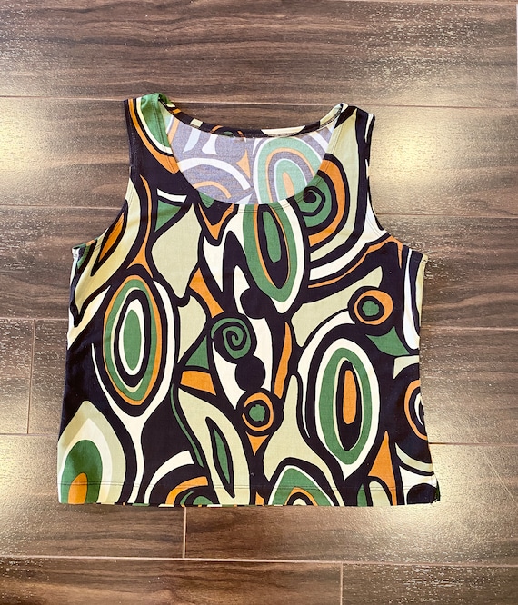 Vintage sleeveless tank top - Gem