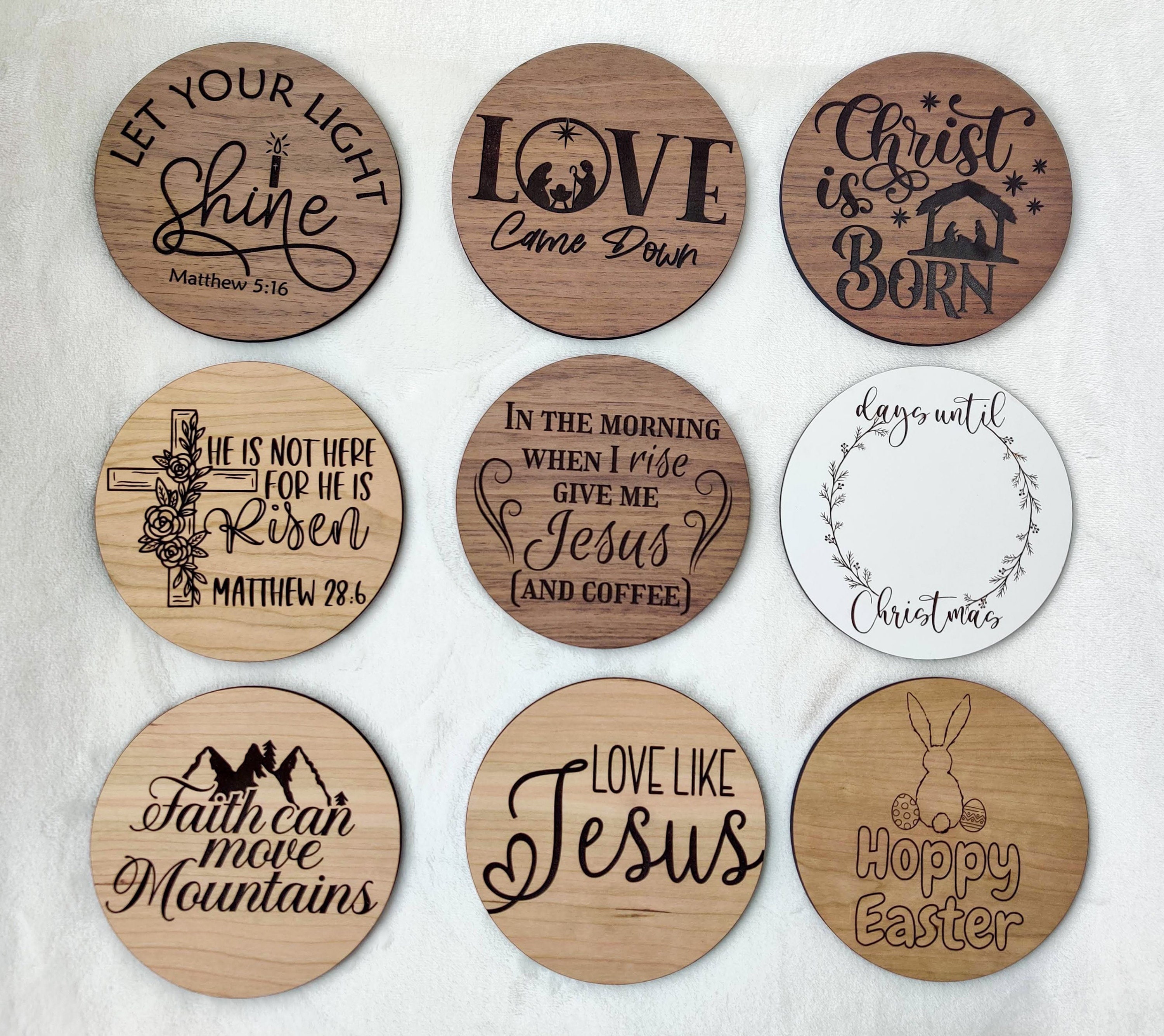 Christian Religious Insert Bundlesinterchangeable Inserts for Our ...