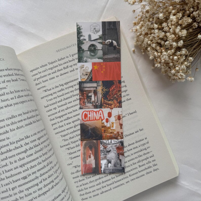 Abroad-inspired Asia Collage Bookmarks | Destination Bookmarks ...