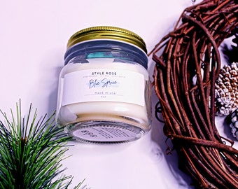 Blue Spruce Candle - Etsy