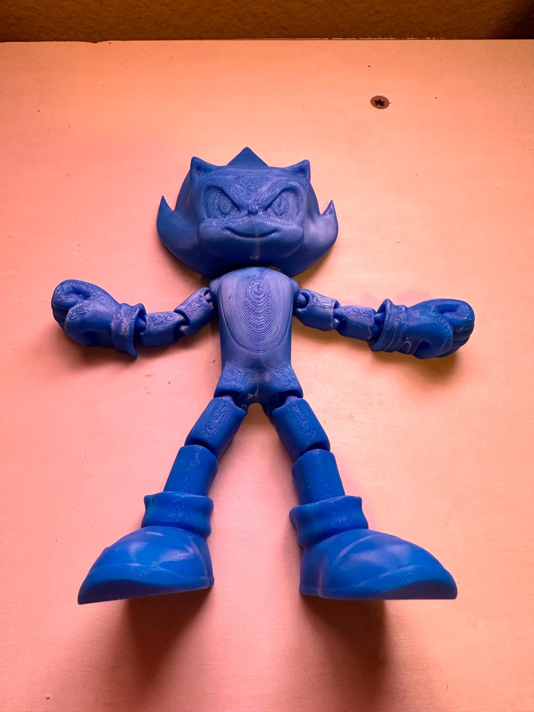 Super Sonic Flexi Toy | 3D Printed - Etsy