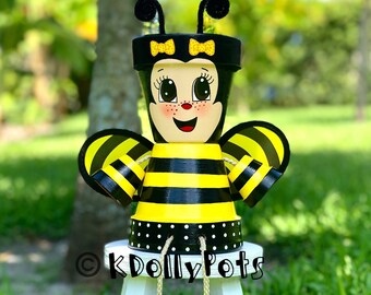 Flower Pot People - Etsy