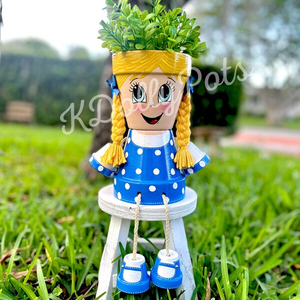 Flower Pot People - Etsy