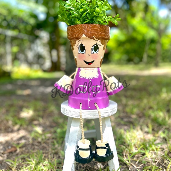 Flower Pot People - Etsy