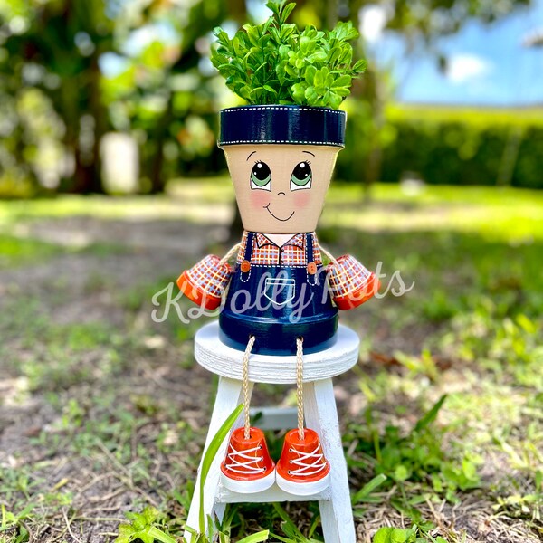 Clay Pot People - Etsy