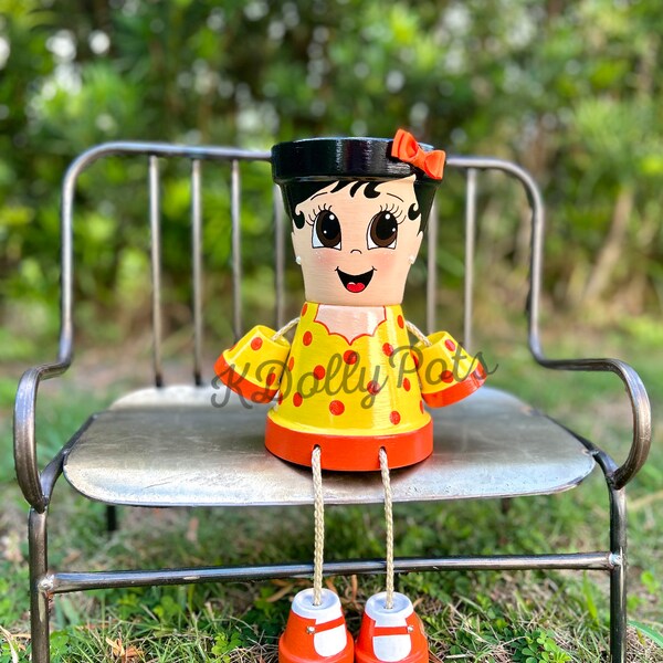 Clay Pot People - Etsy