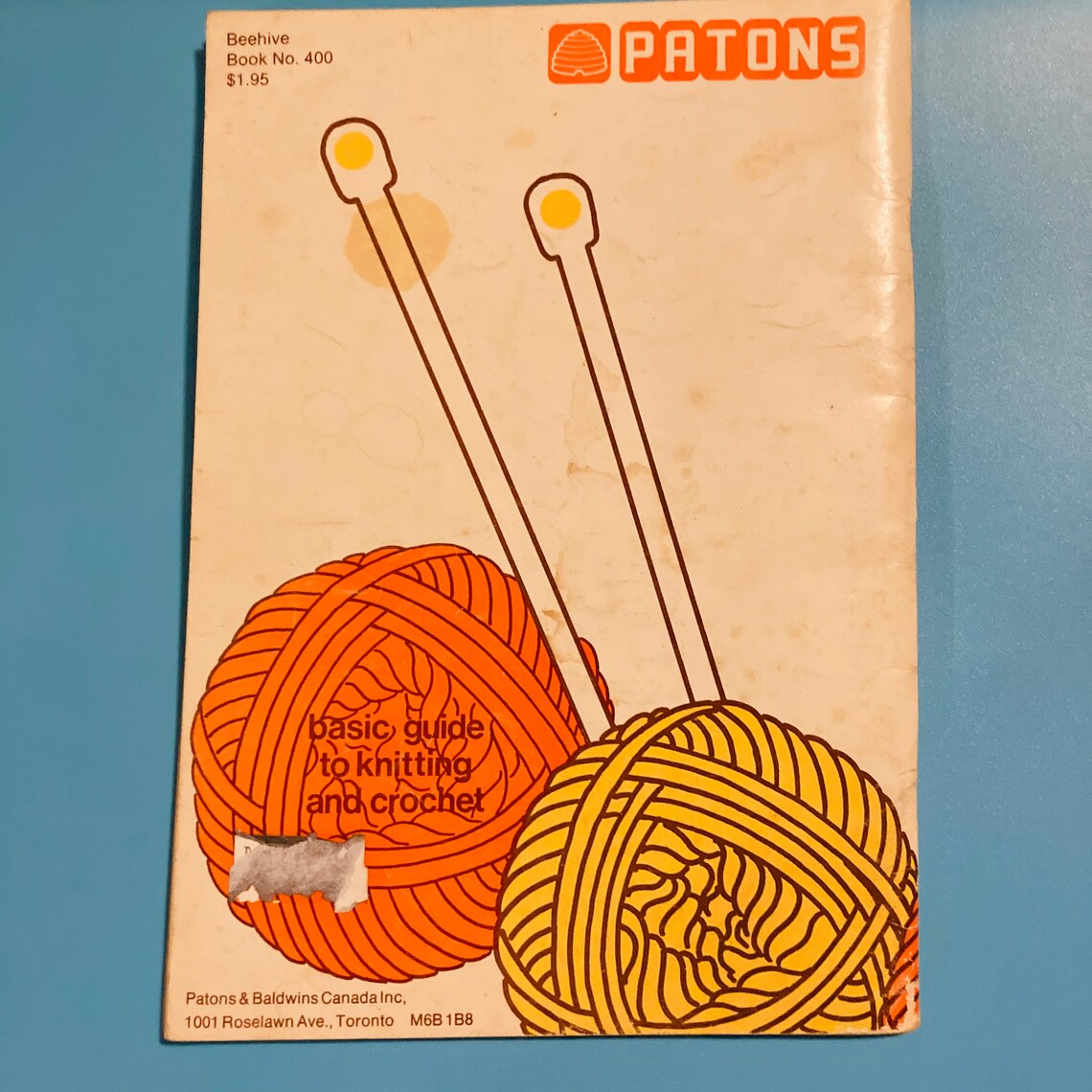 Patons Beehive 400 Learn to Crochet and Knit Book Wellcraft ...