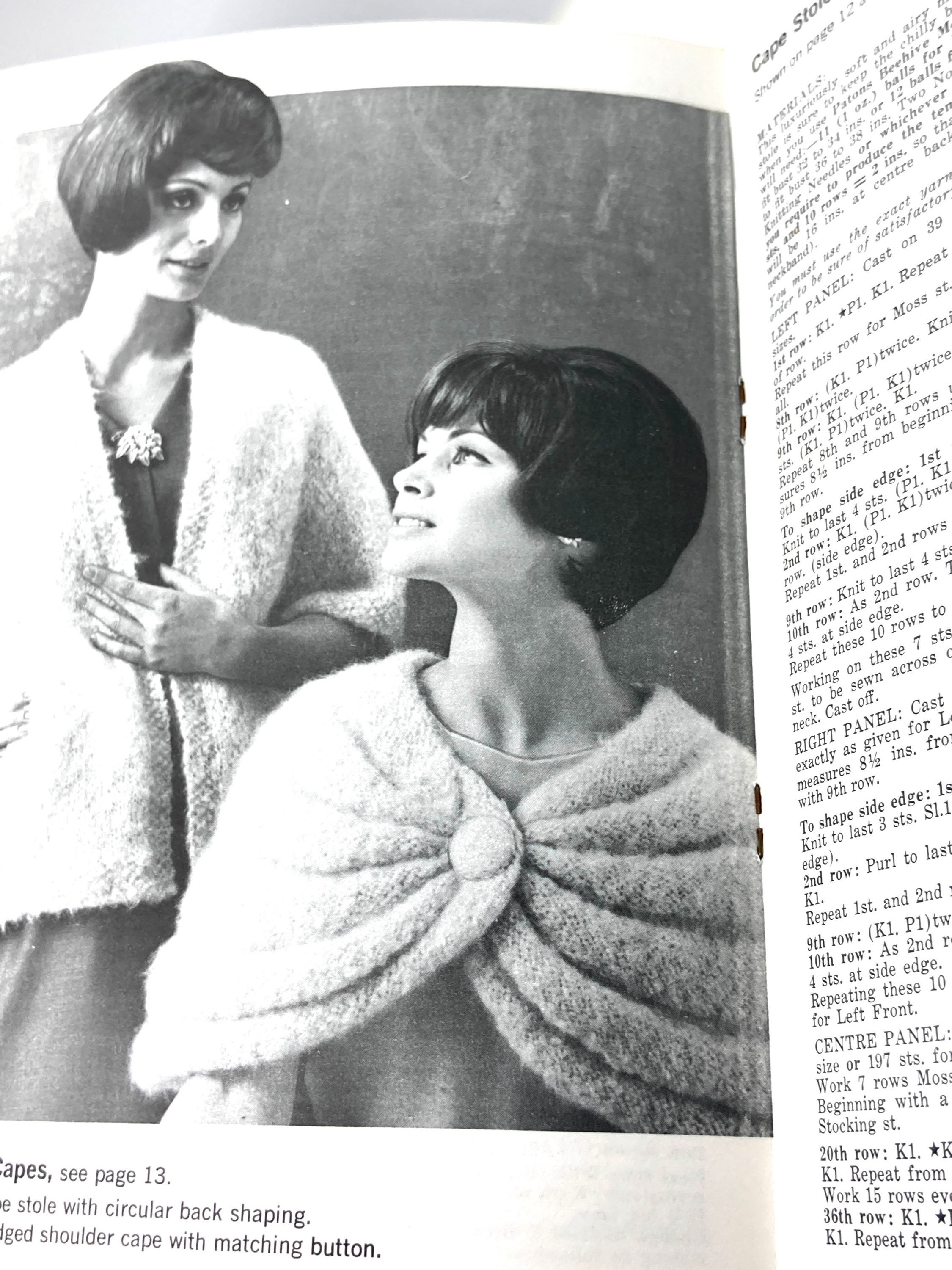Vintage Patons Knitting Pattern Book 127 Accessories by Beehive Crochet ...