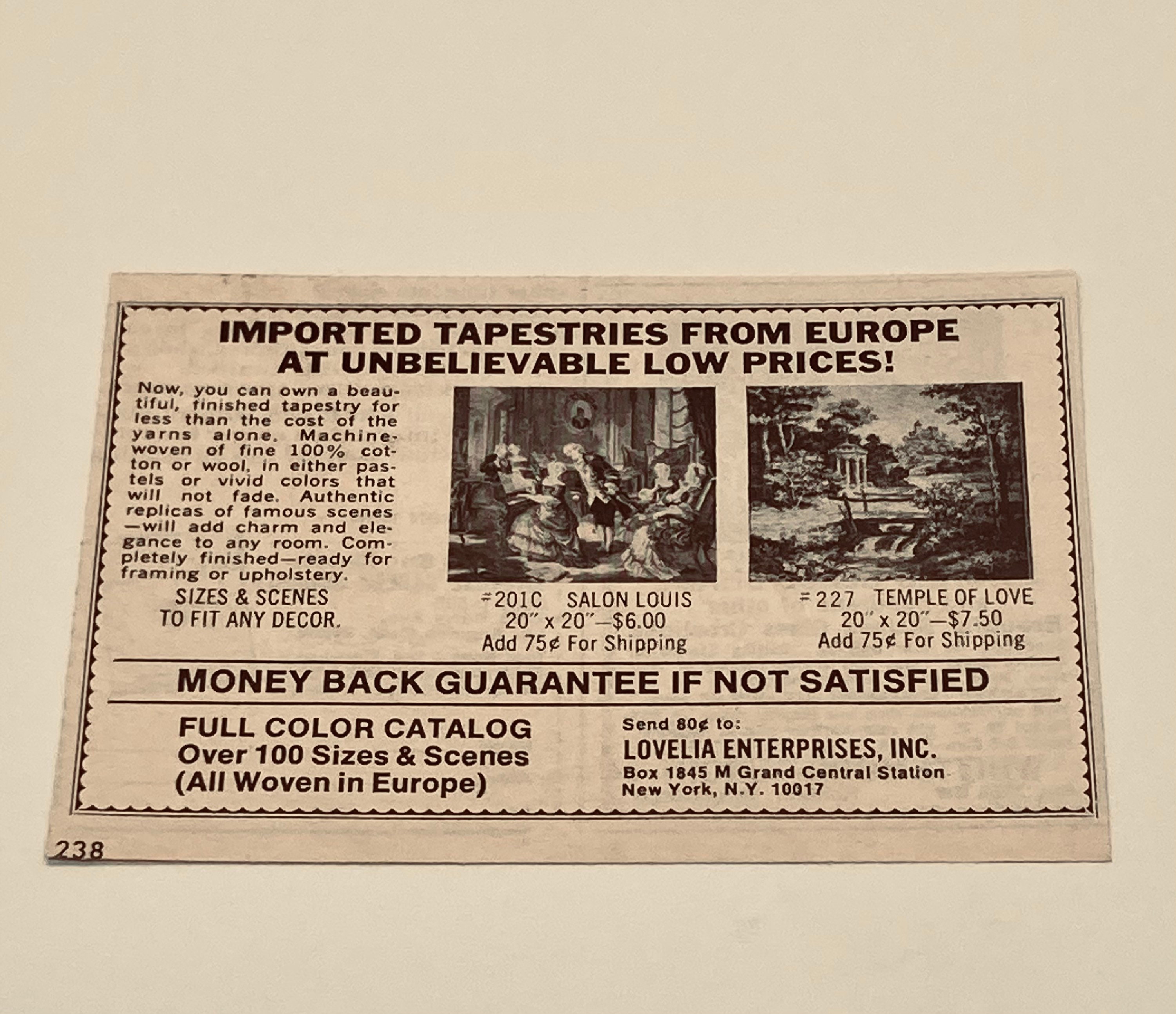 Vintage Magazine Print Ads Original Paper Cut Outs - Etsy