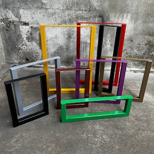 Industrial Metal Table Leg: Modern Minimalist Furniture Feet, Various ...