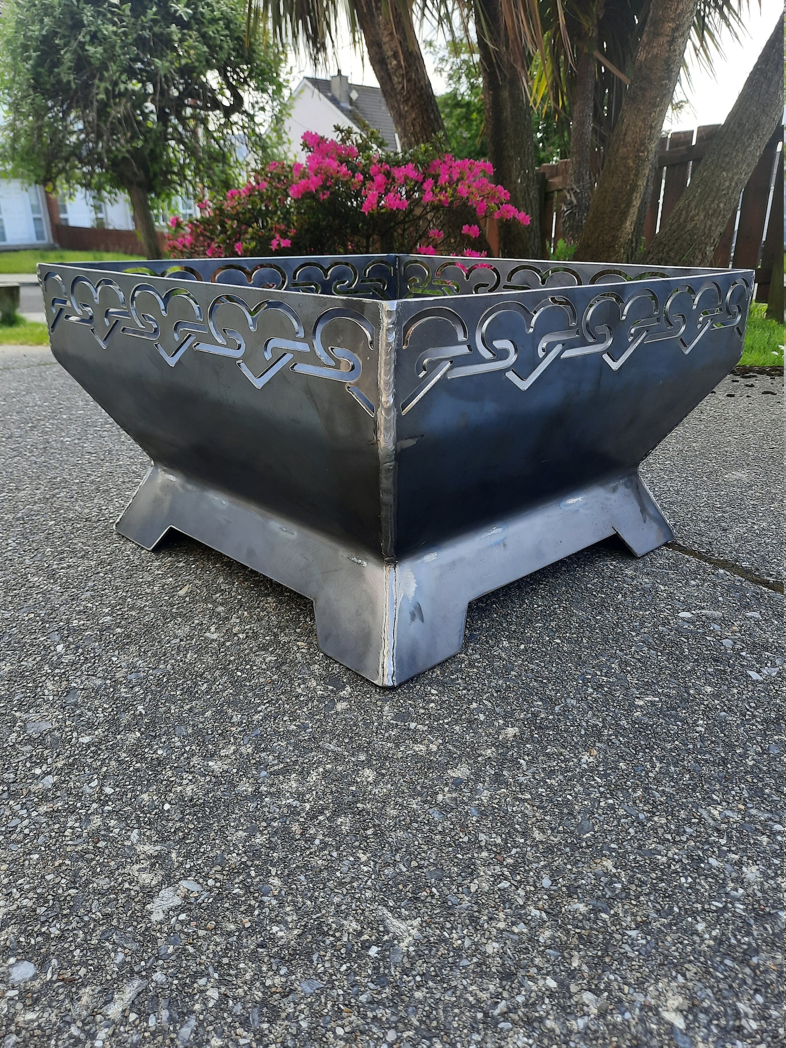 Fire Pit Classic Design Garden Patio Bbq Heart - Etsy UK