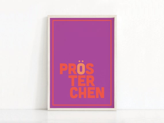 German Bar Decor German Cocktail Print German Quote Wall - Etsy